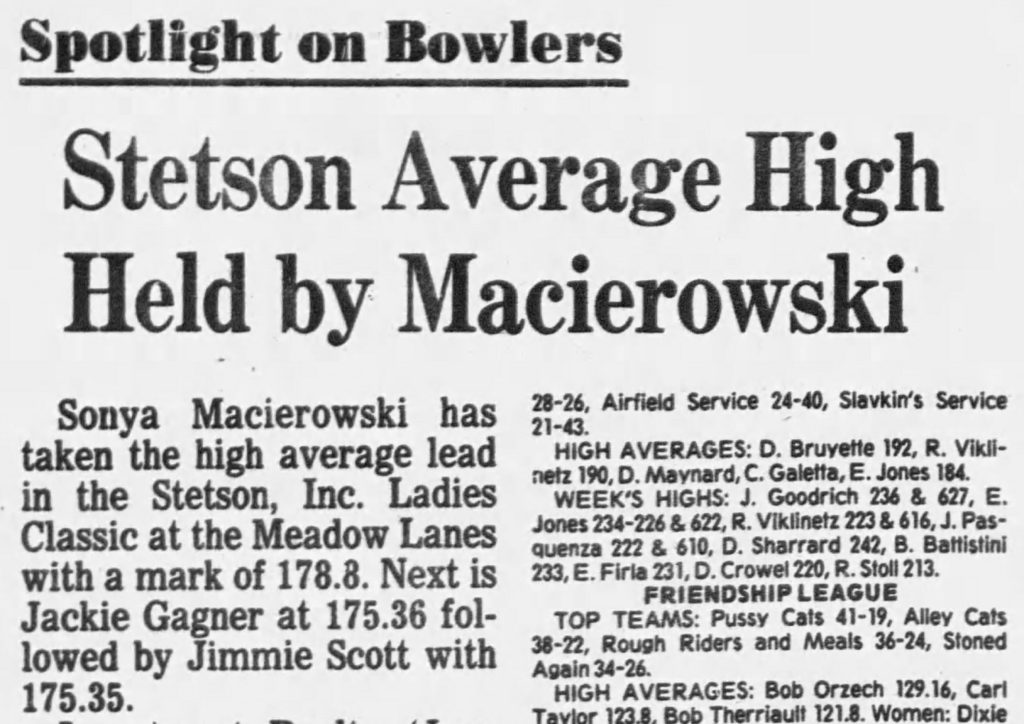 Sonya West (PohoRylo-Macierowski) - Windsor Locks Athletic Hall of Fame